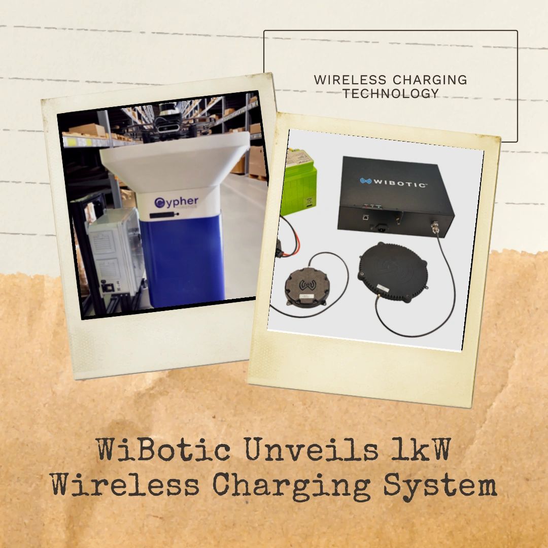 WiBotic Unveils 1kW Wireless Charging System